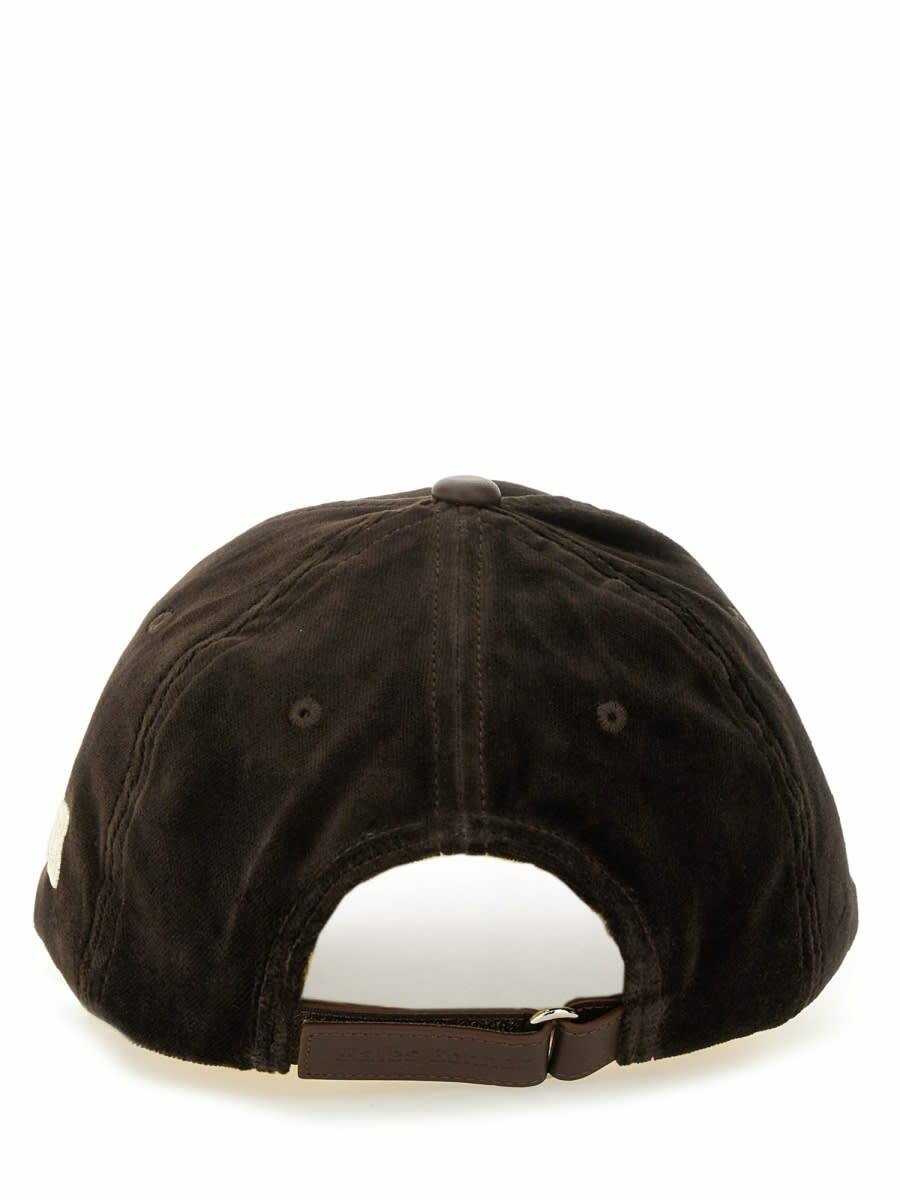 Wales Bonner Velvet Baseball Cap Wales Bonner