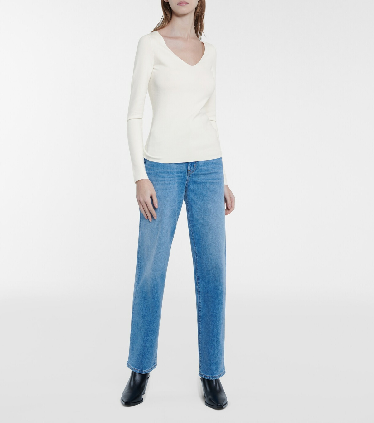 Joseph - Stretch silk-blend top Joseph