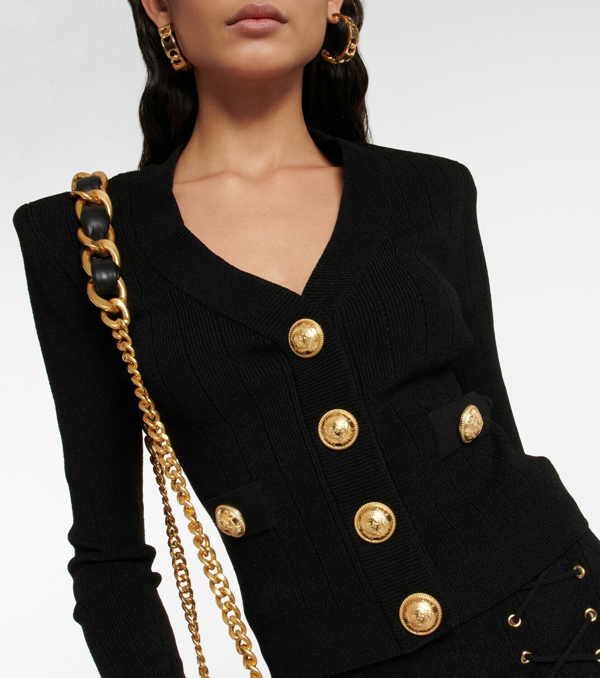 Balmain - Cropped cardigan Balmain