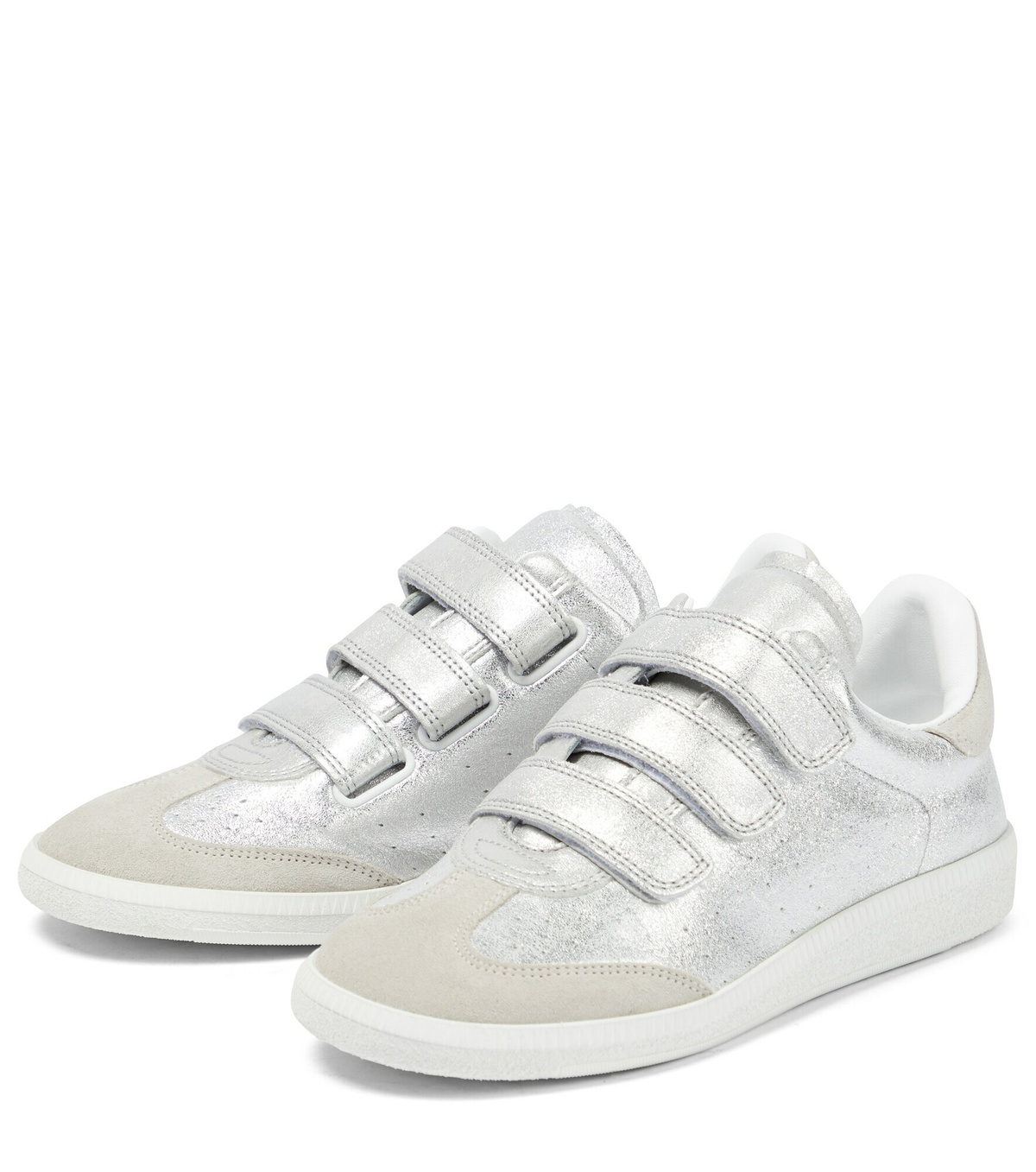 Isabel Marant - Beth metallic leather sneakers Isabel Marant