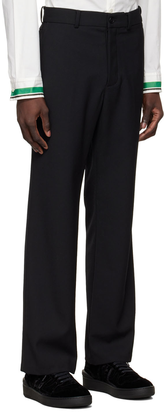 A PERSONAL NOTE 73 Black Wool Trousers A PERSONAL NOTE 73