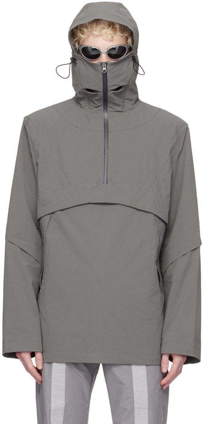 Uncertain Factor Gray Linebacker Coat Uncertain Factor