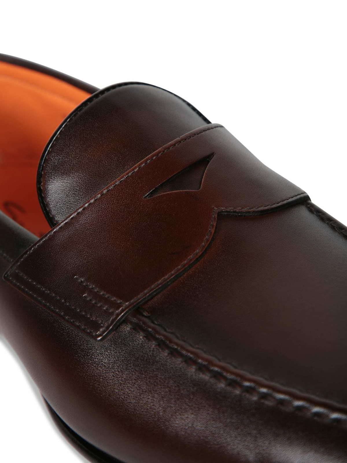 Santoni Sullivan Dark Brown Loafer Santoni