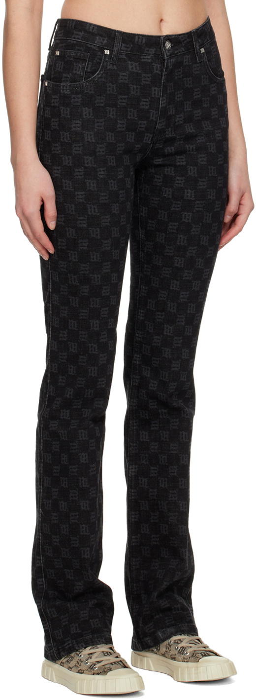 MISBHV Black Monogram Jeans MISBHV