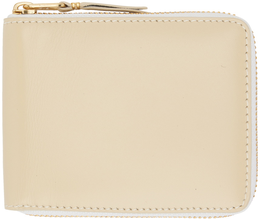 COMME des GARÇONS WALLETS Beige Classic Wallet Comme des Garcons Wallets