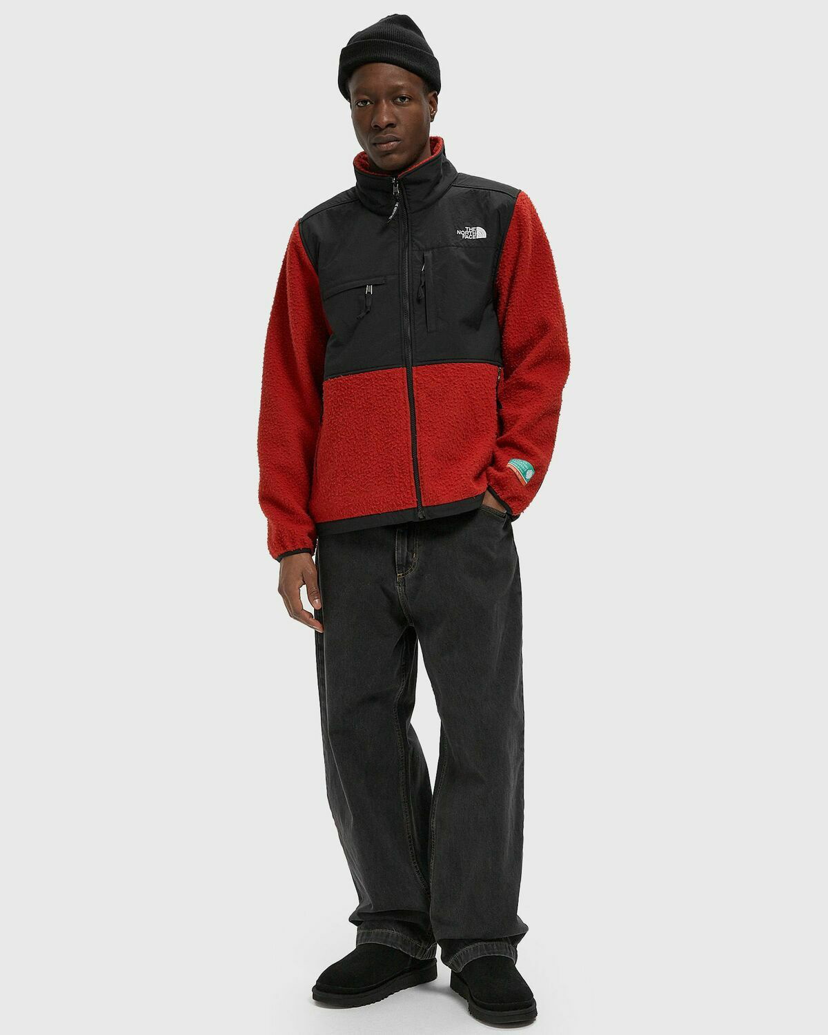 The North Face X CASENTINO 1995 DENALI JACKET Red Mens Fleece Jacket ...