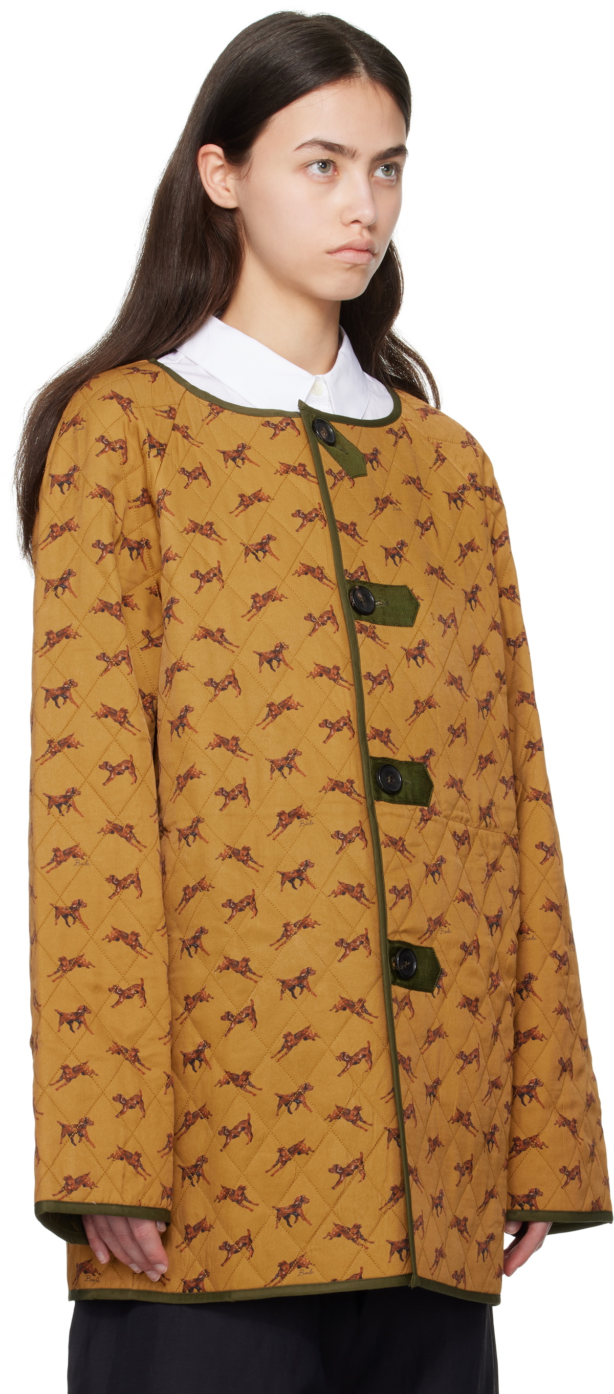 Bode Tan Crittendon Liner Coat Bode