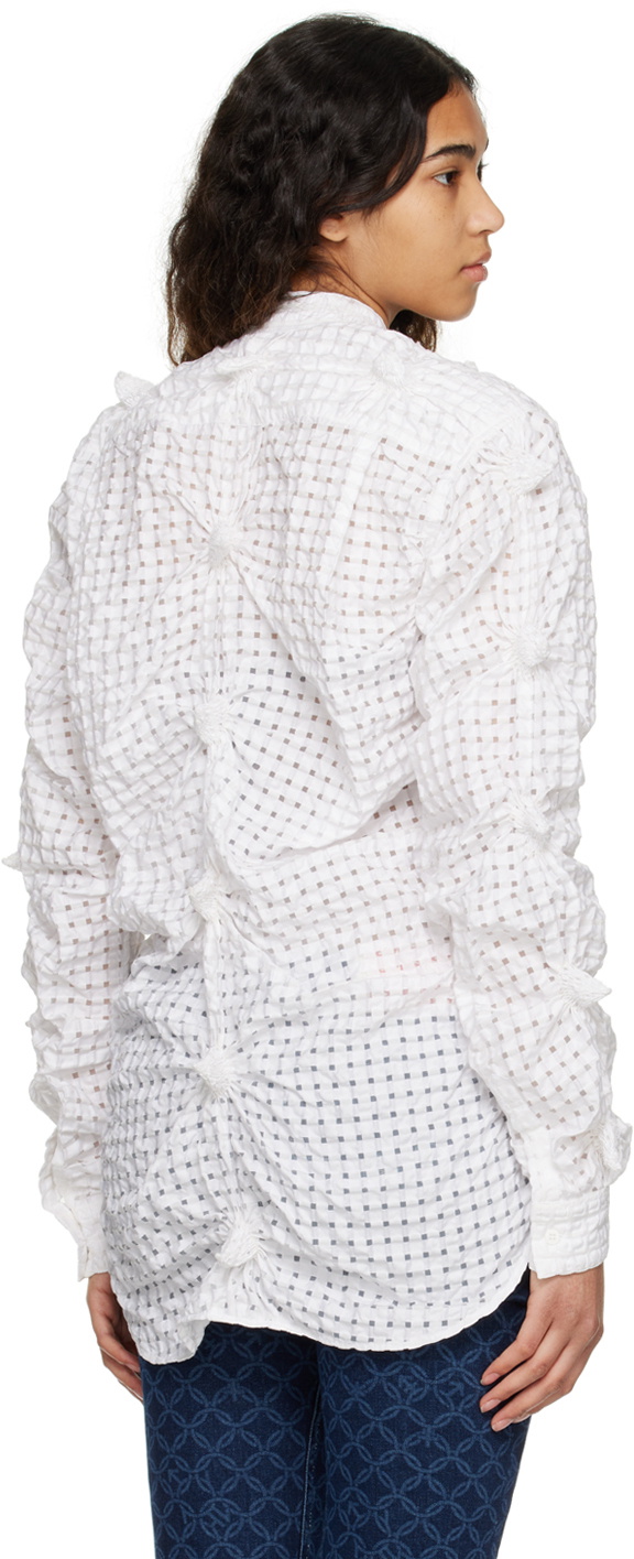 Charles Jeffrey Loverboy White Spikey Shirt Charles Jeffrey Loverboy