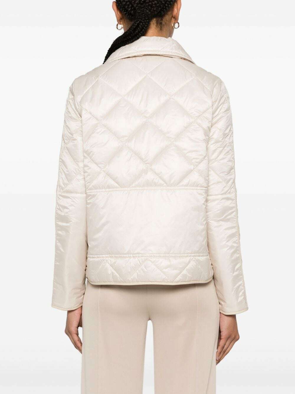 FAY - Quilted Mini 3-hook Caban Jacket Fay