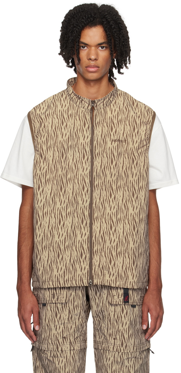 Gramicci Beige Tactical Vest Gramicci