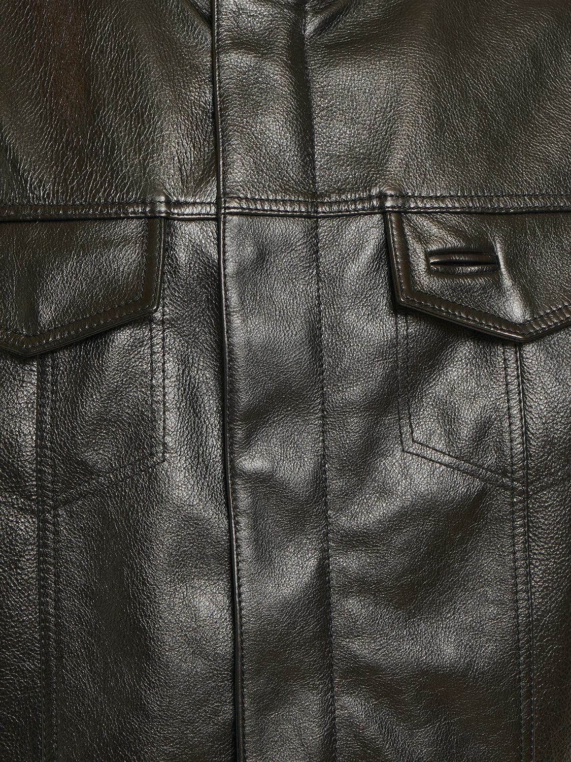 VERSACE - Leather Vest Versace