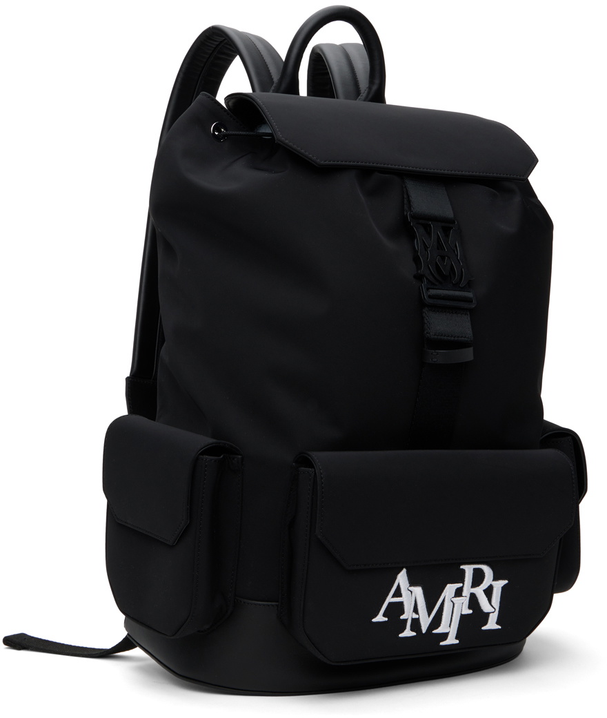 AMIRI Black Staggered Backpack Amiri
