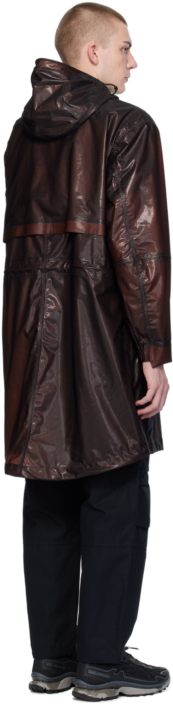 Stone Island Burgundy Patch Coat Stone Island