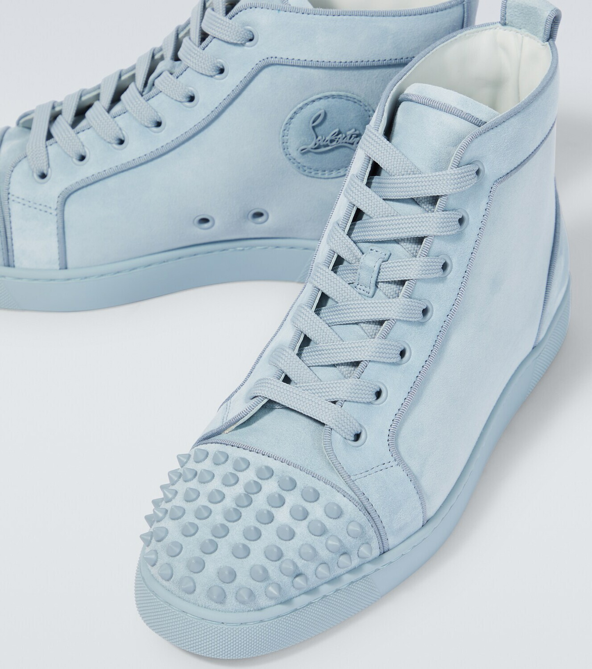 Christian Louboutin Lou Spikes suede sneakers Christian Louboutin