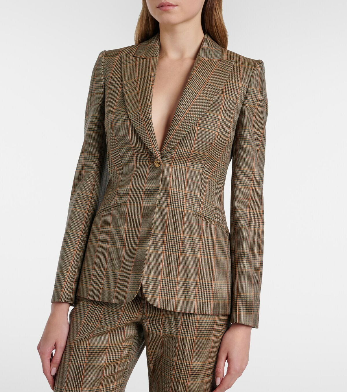 McQueen Country Check wool blazer Alexander McQueen