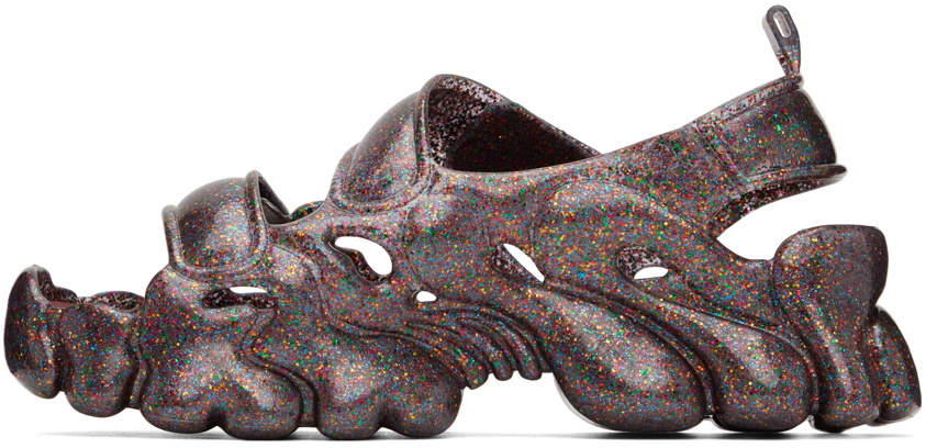 Collina Strada Black Melissa Edition Puff Sandals Collina Strada