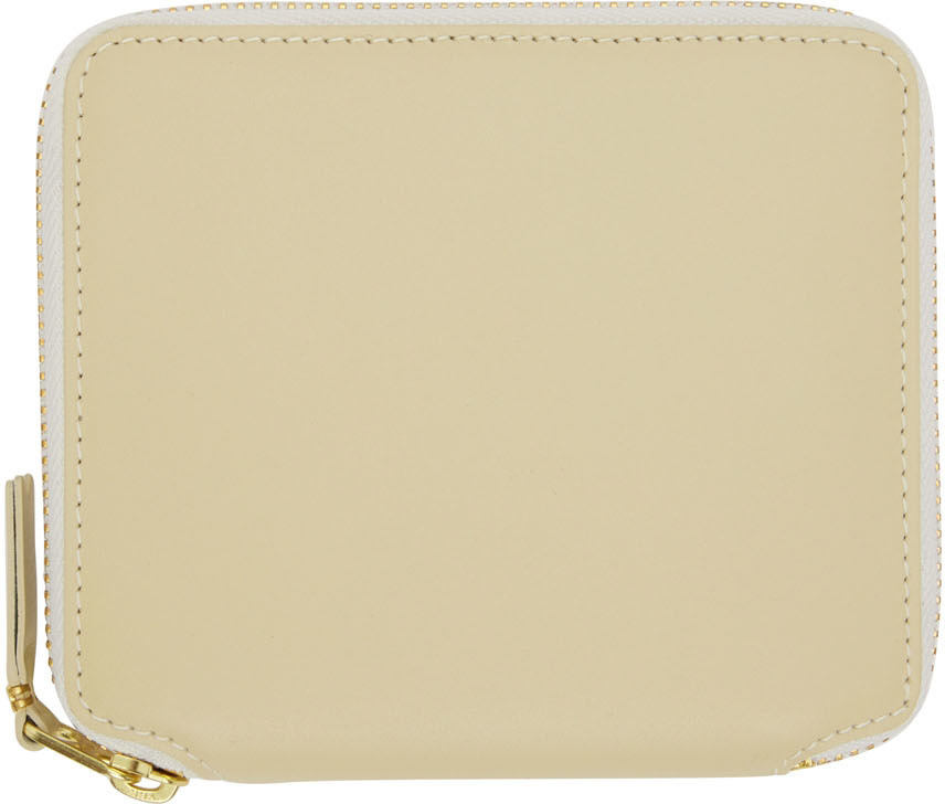 COMME des GARÇONS WALLETS Off-White Classic Leather Zip Wallet Comme ...