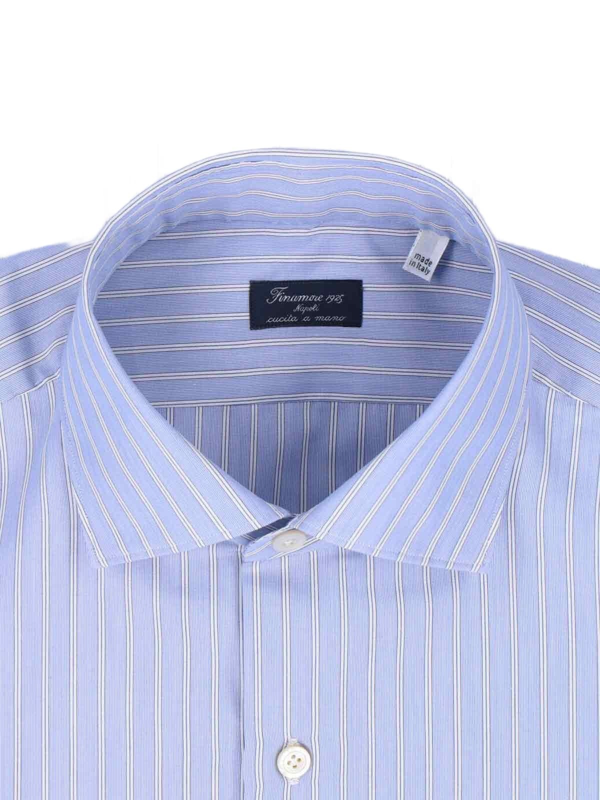 Finamore milano Striped Shirt Finamore 1925