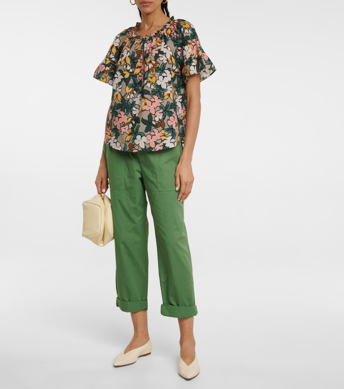 Velvet - Lucy floral cotton top Velvet