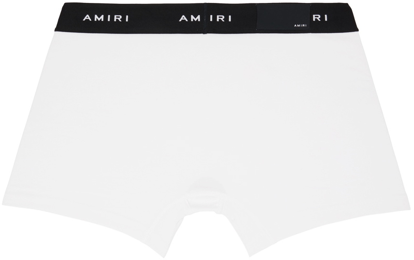 AMIRI White Jacquard Boxer Briefs Amiri