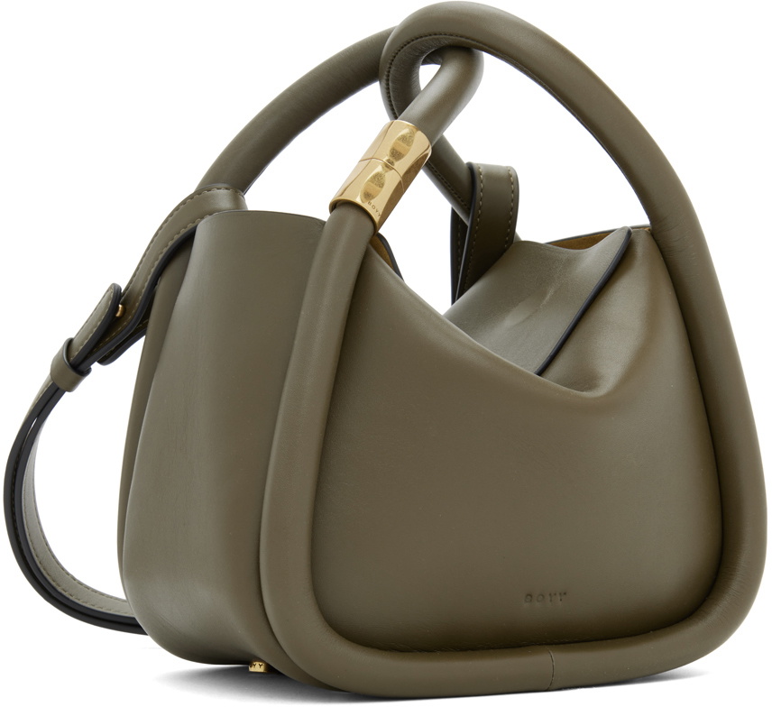 BOYY Khaki Wonton 20 Top Handle Bag BOYY