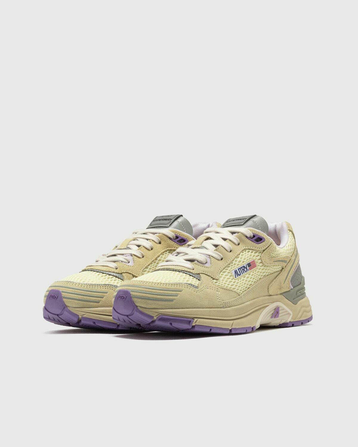 Autry Action Shoes HYPERWAY LOW WOM yellow Womens Lowtop Autry