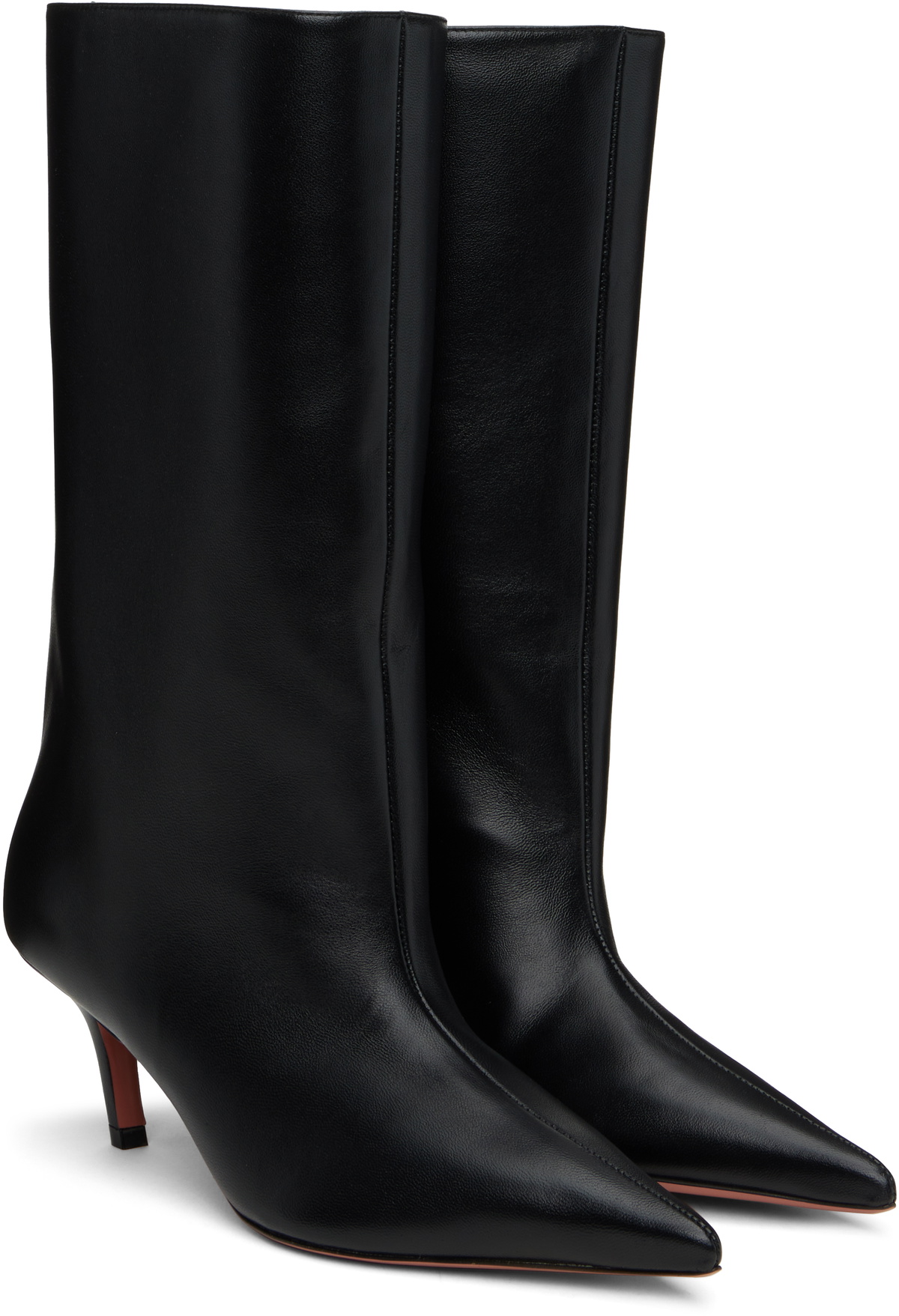 Amina Muaddi Black Fiona 60 Boots Amina Muaddi