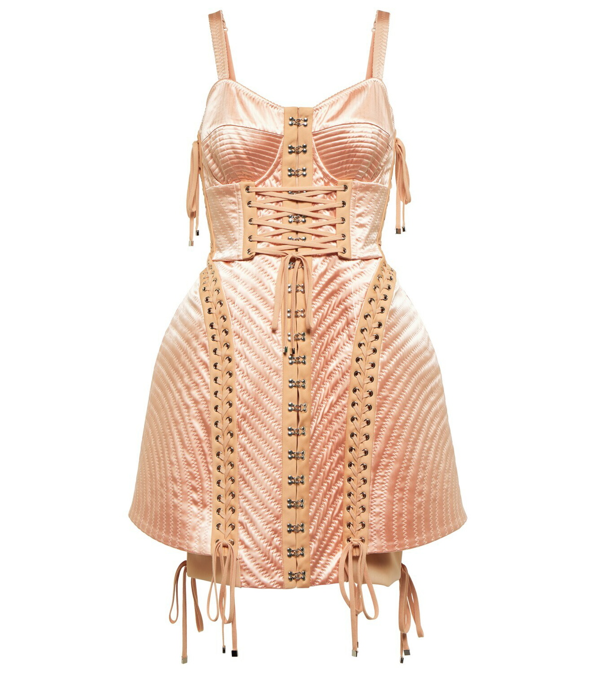 Dolce&Gabbana Lace-up minidress Dolce & Gabbana