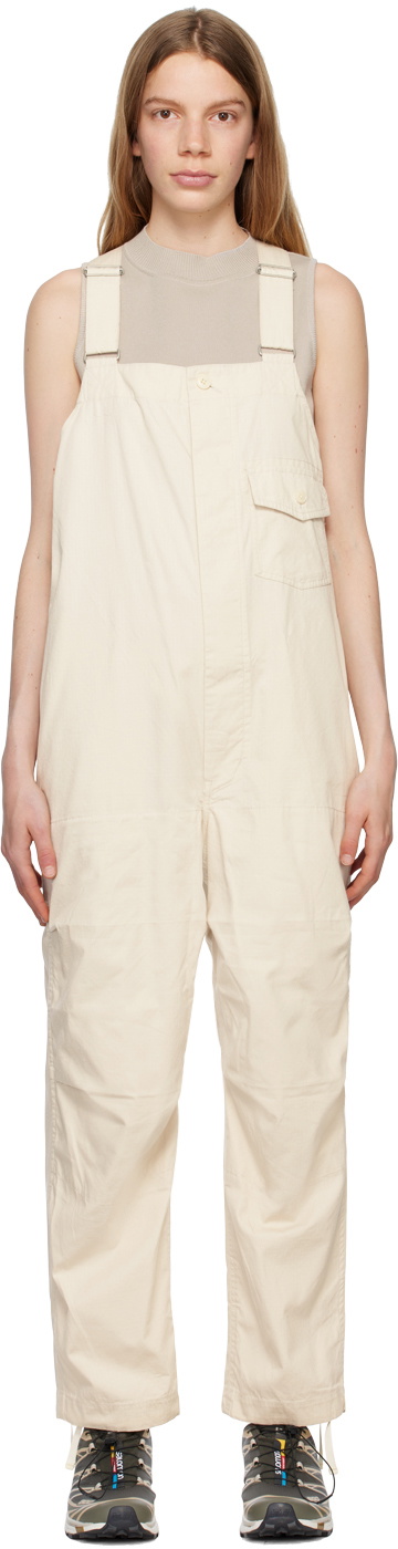 Snow Peak Beige Takibi Overalls Snow Peak