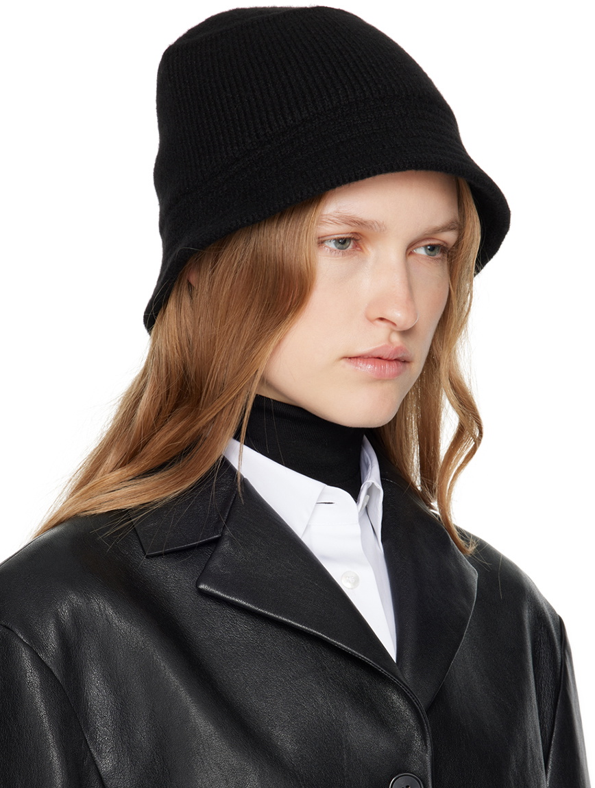 The Row Black Burke Bucket Hat The Row