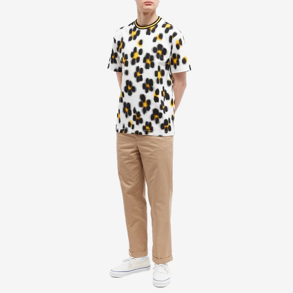 Kenzo Paris Men's Hana Leopard Classic T-Shirt in Off White Kenzo