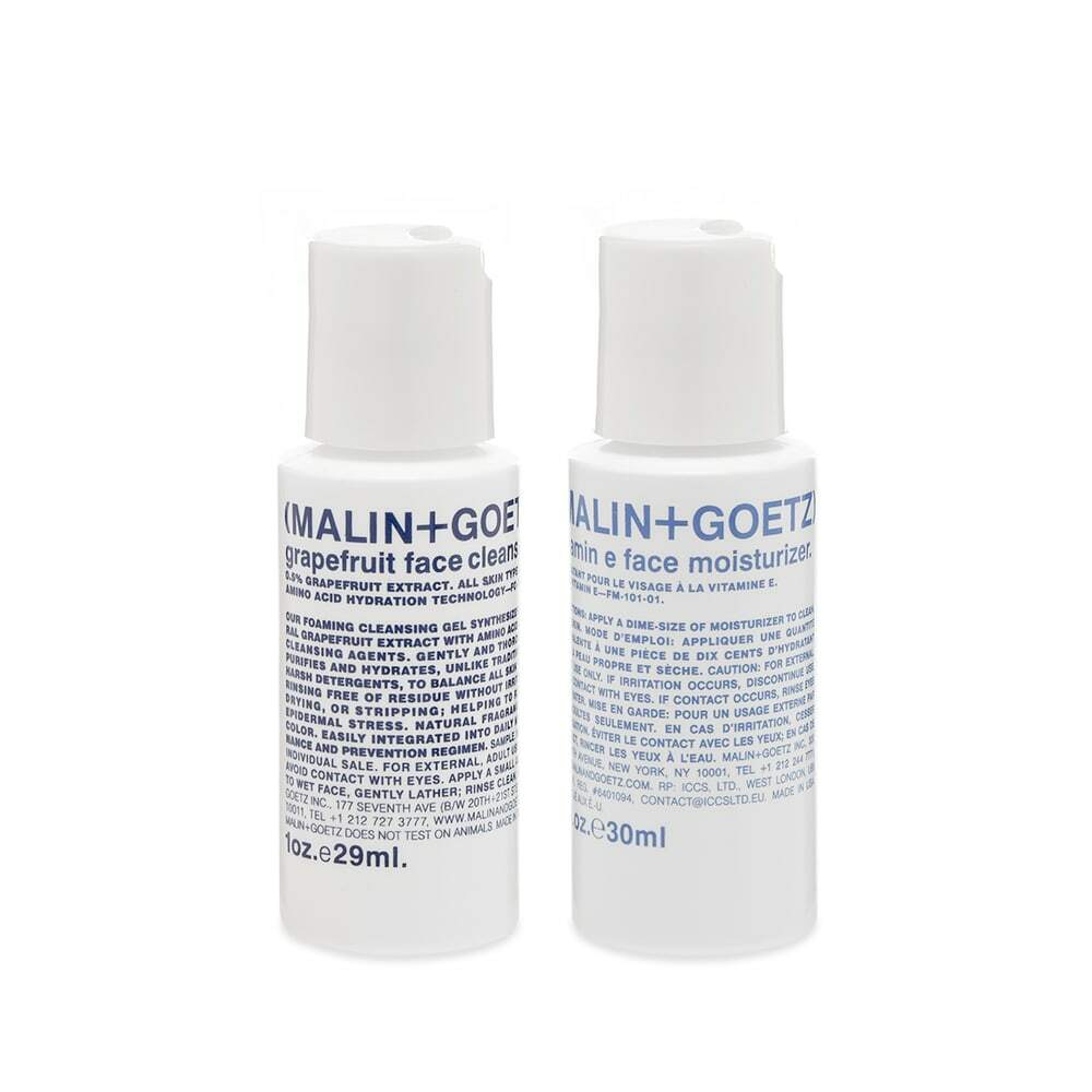 Malin + Goetz Face Essentials Duo in 2 x 30ml Malin + Goetz
