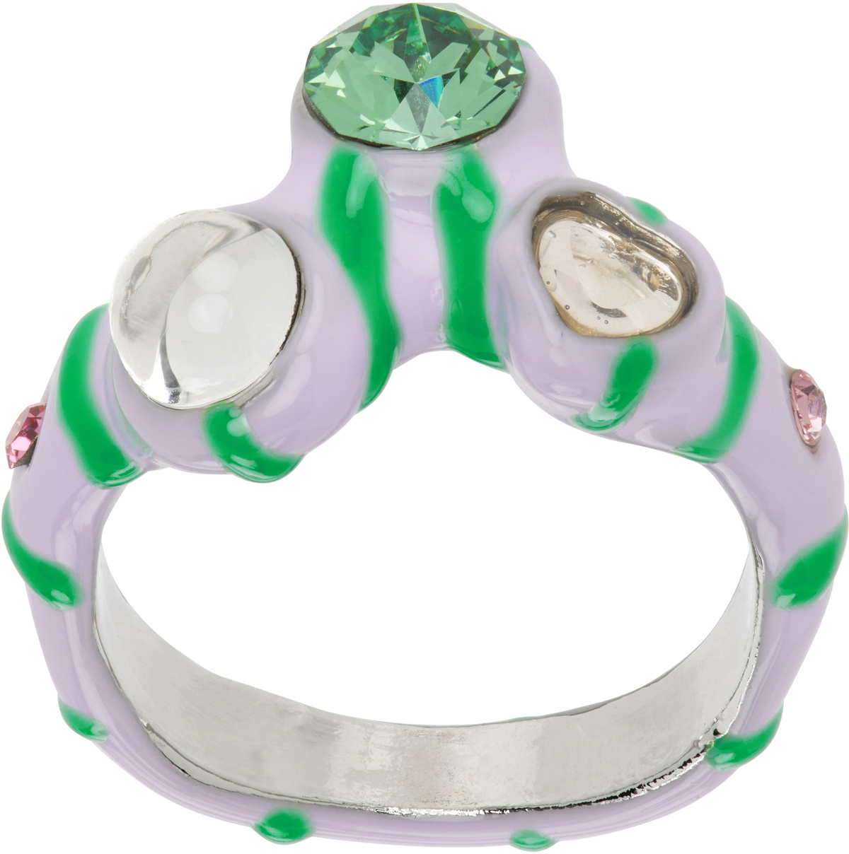 Collina Strada Purple Florence Ring Collina Strada
