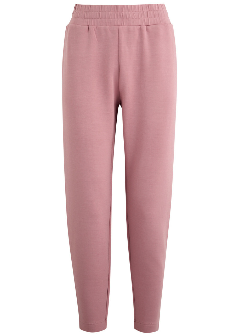 Varley The Slim Pant Stretch-jersey Sweatpants Pink Varley