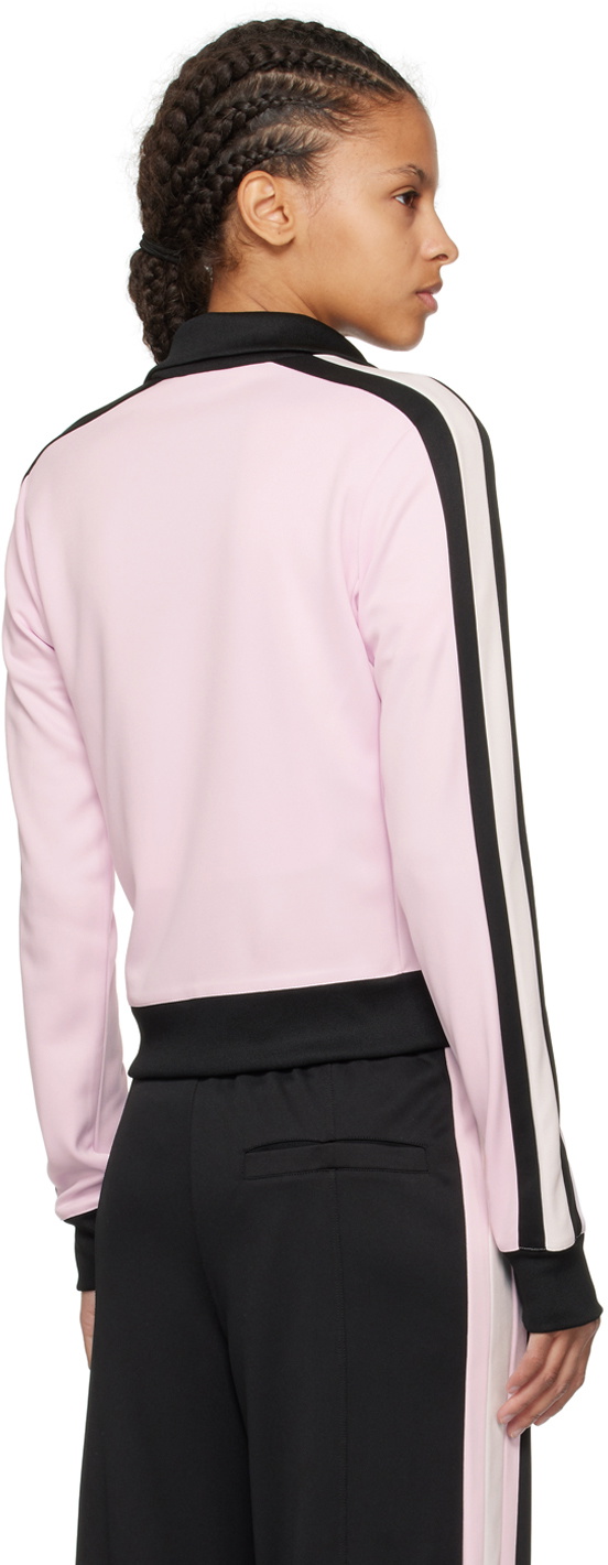 GANNI Pink Sporty Track Jacket GANNI