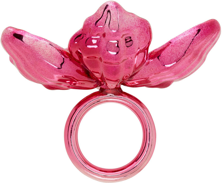 HUGO KREIT Pink Iris Ring Hugo Kreit