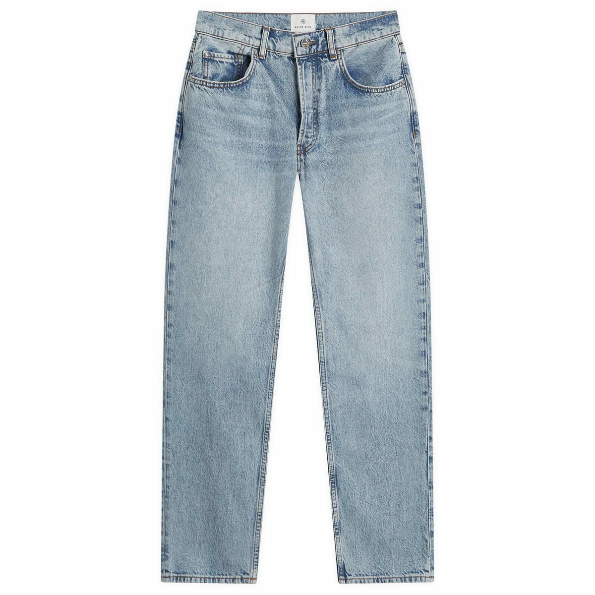Anine Bing Women's Benson Jean in Washed Blue ANINE BING