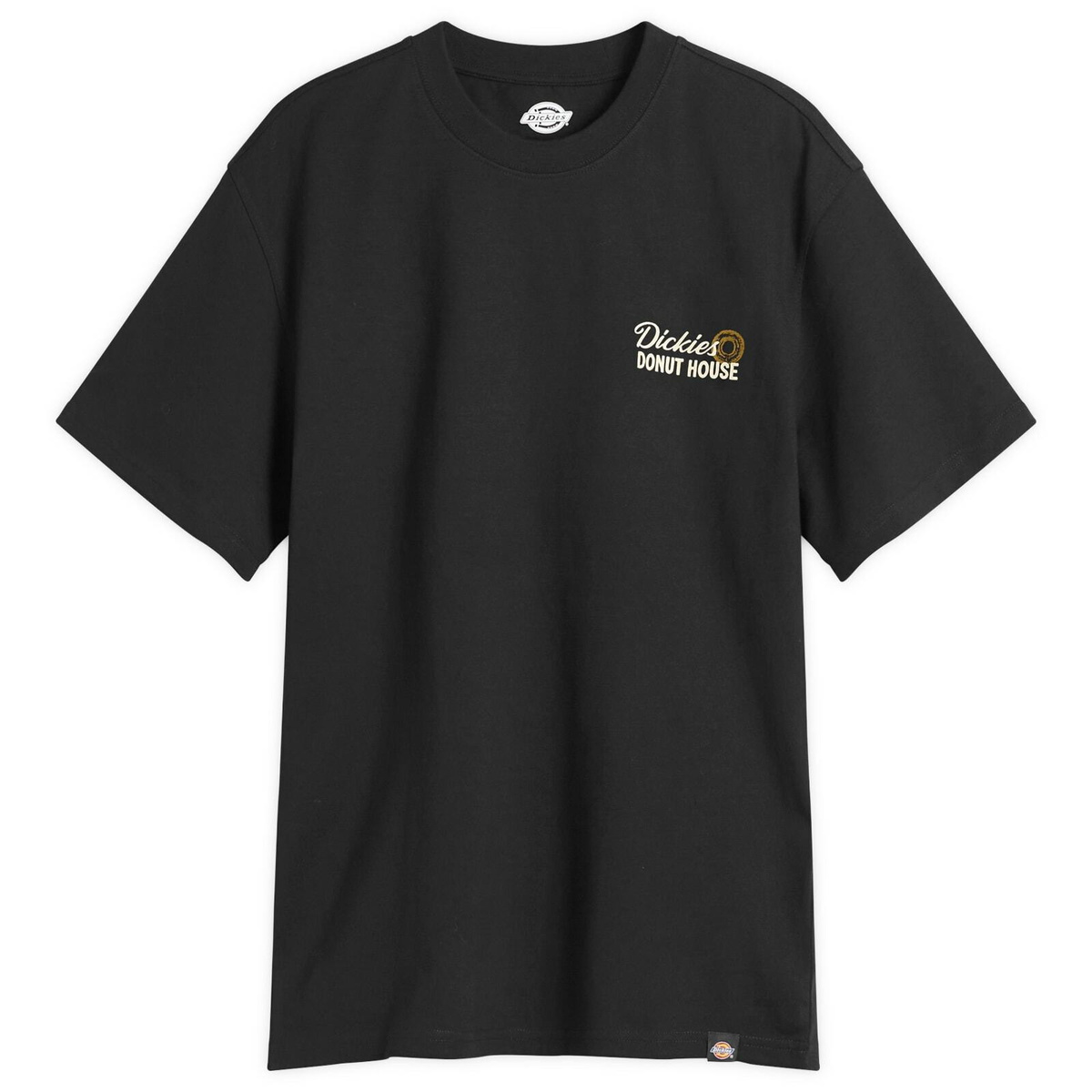Dickies Men's Donut House T-Shirt in Black Dickies Construct