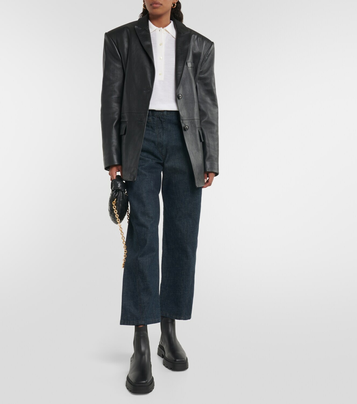 Jimmy Choo Veronique leather Chelsea boots Jimmy Choo