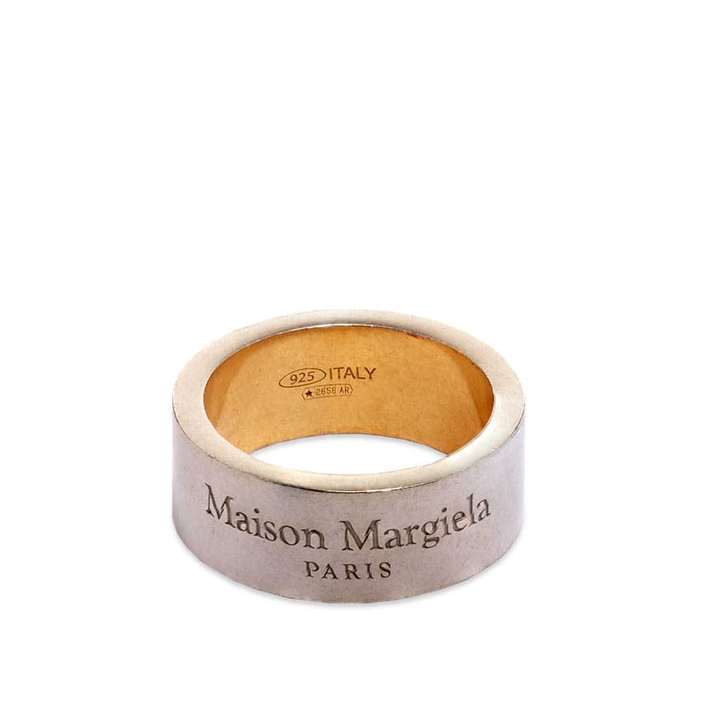 Maison Margiela Small Logo Ring Maison Margiela