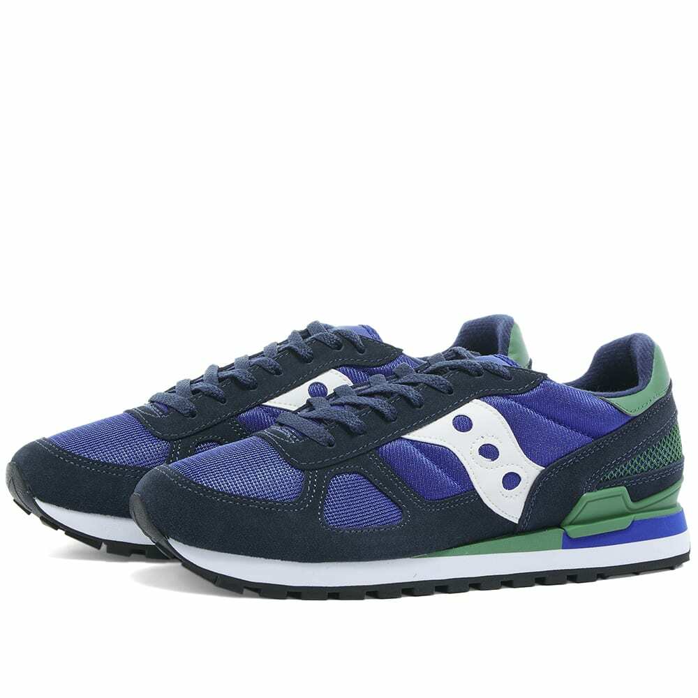 Saucony Men's Shadow Original Sneakers in Navy/Blue Saucony