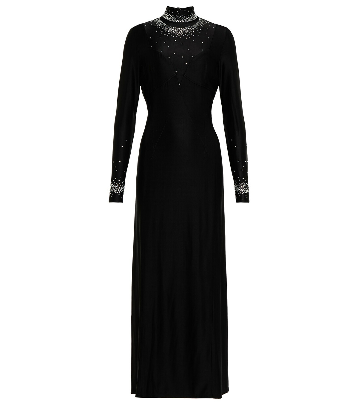 Paco Rabanne - Crystal-embellished maxi dress Paco Rabanne
