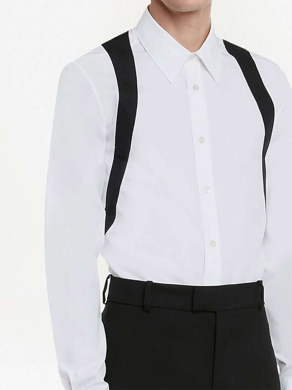 ALEXANDER MCQUEEN - Harness Organic Cotton Shirt Alexander McQueen