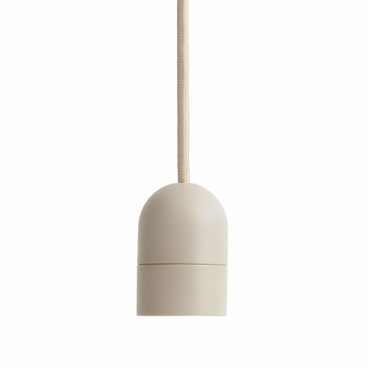 HAY Common Pendant Light Cord Set in Beton Grey HAY