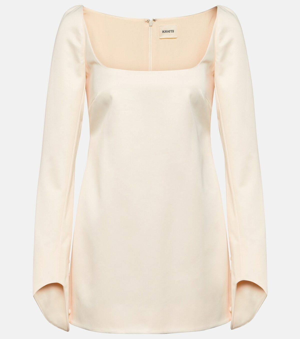 Khaite Tate satin minidress Khaite