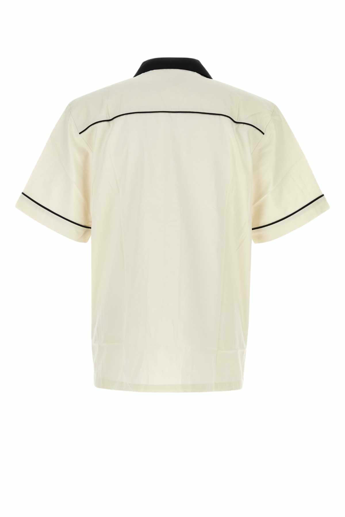 Carhartt Ivory Tencell Blend S/s Bowl Shirt Carhartt WIP