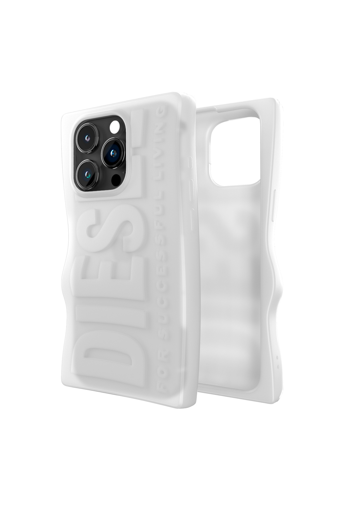 Diesel D By case i P15 Pro - Cases - Unisex - White Diesel