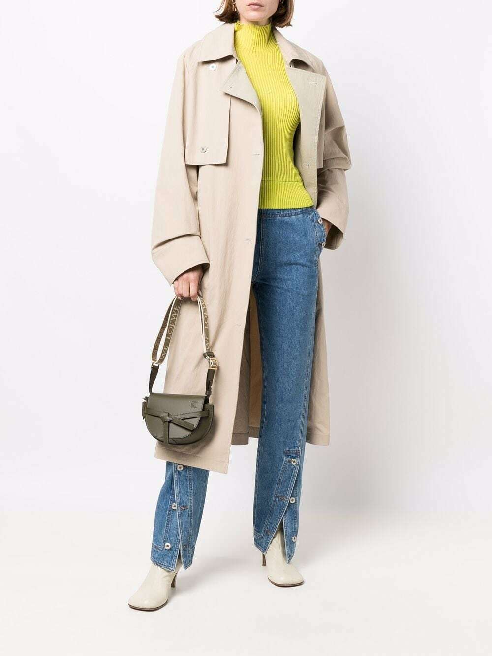 LOEWE - Gate Dual Mini Leather Crossbody Bag Loewe