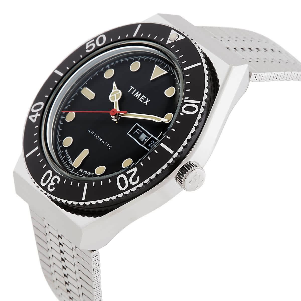 Timex M79 Automatic Black Dial Watch TW2U78300V3 Timex