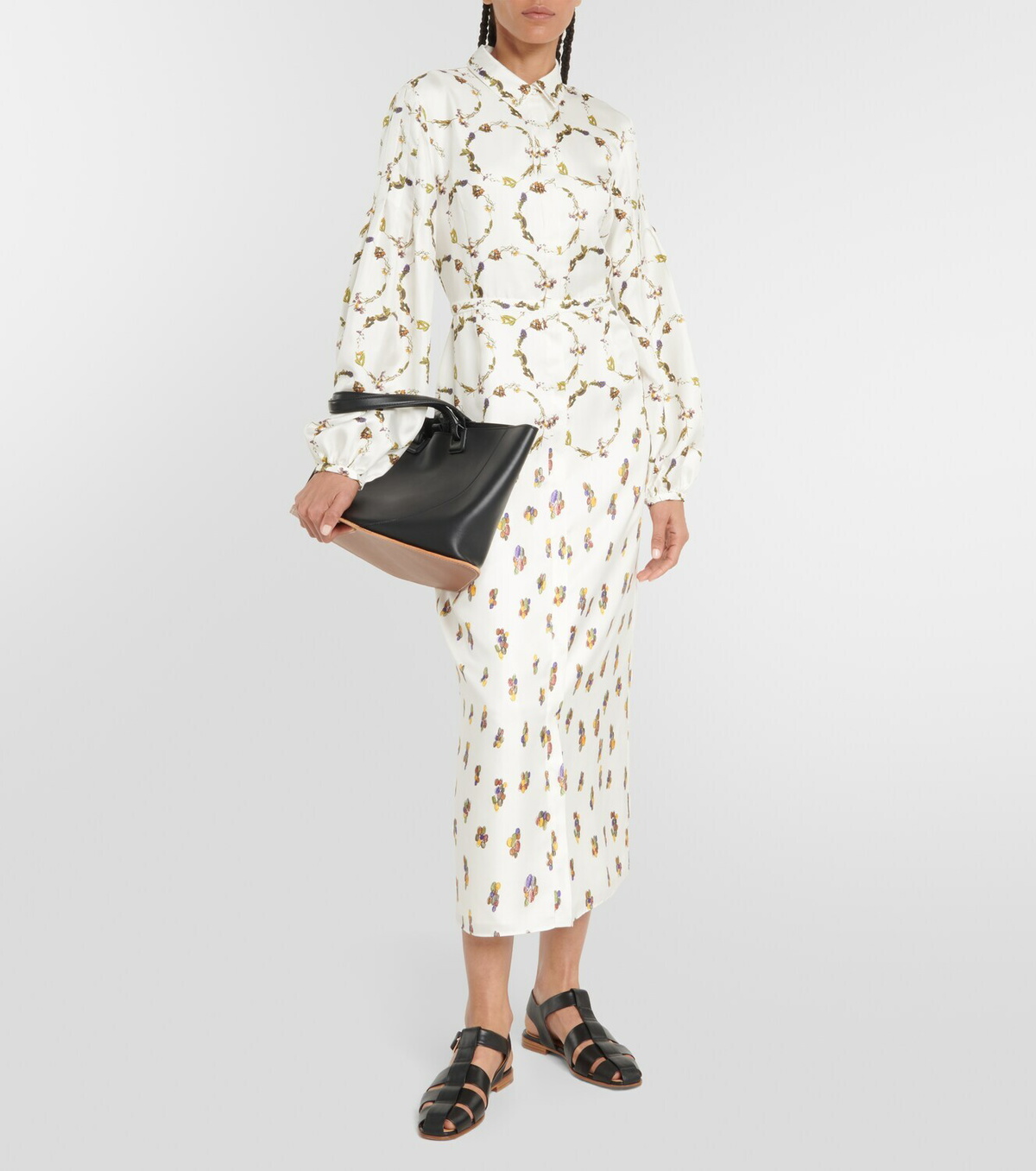 Gabriela Hearst Mauri printed silk twill maxi dress Gabriela Hearst